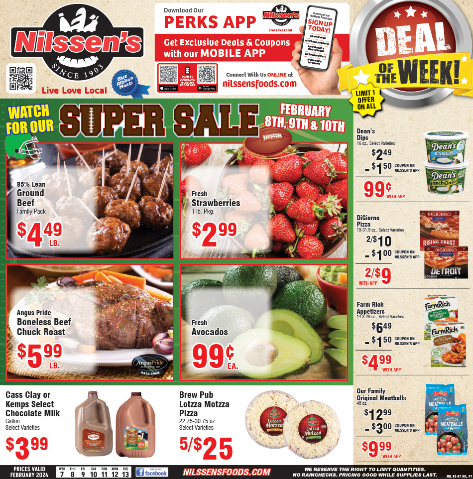Nilssen's Foods - for Store 167123